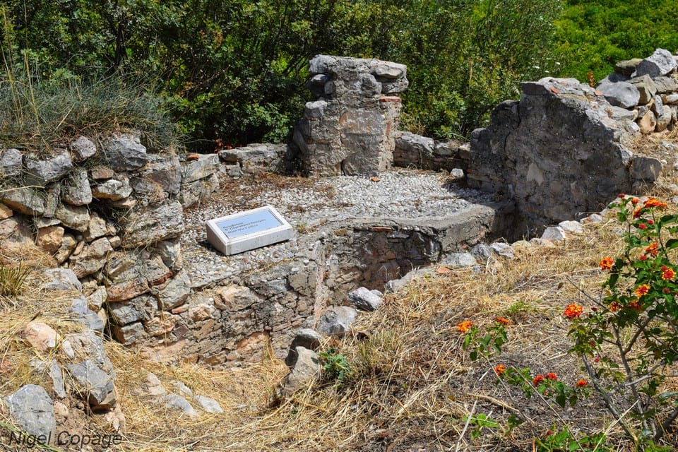 The fortified acropolis of Asini