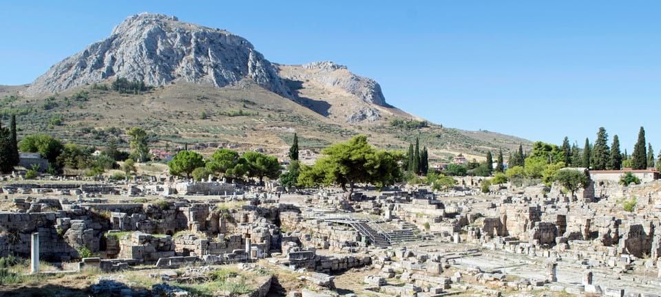 The powerful city-state of Corinth