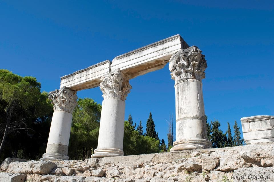 The powerful city-state of Corinth