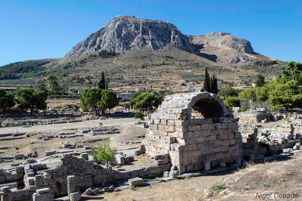 The powerful city-state of Corinth